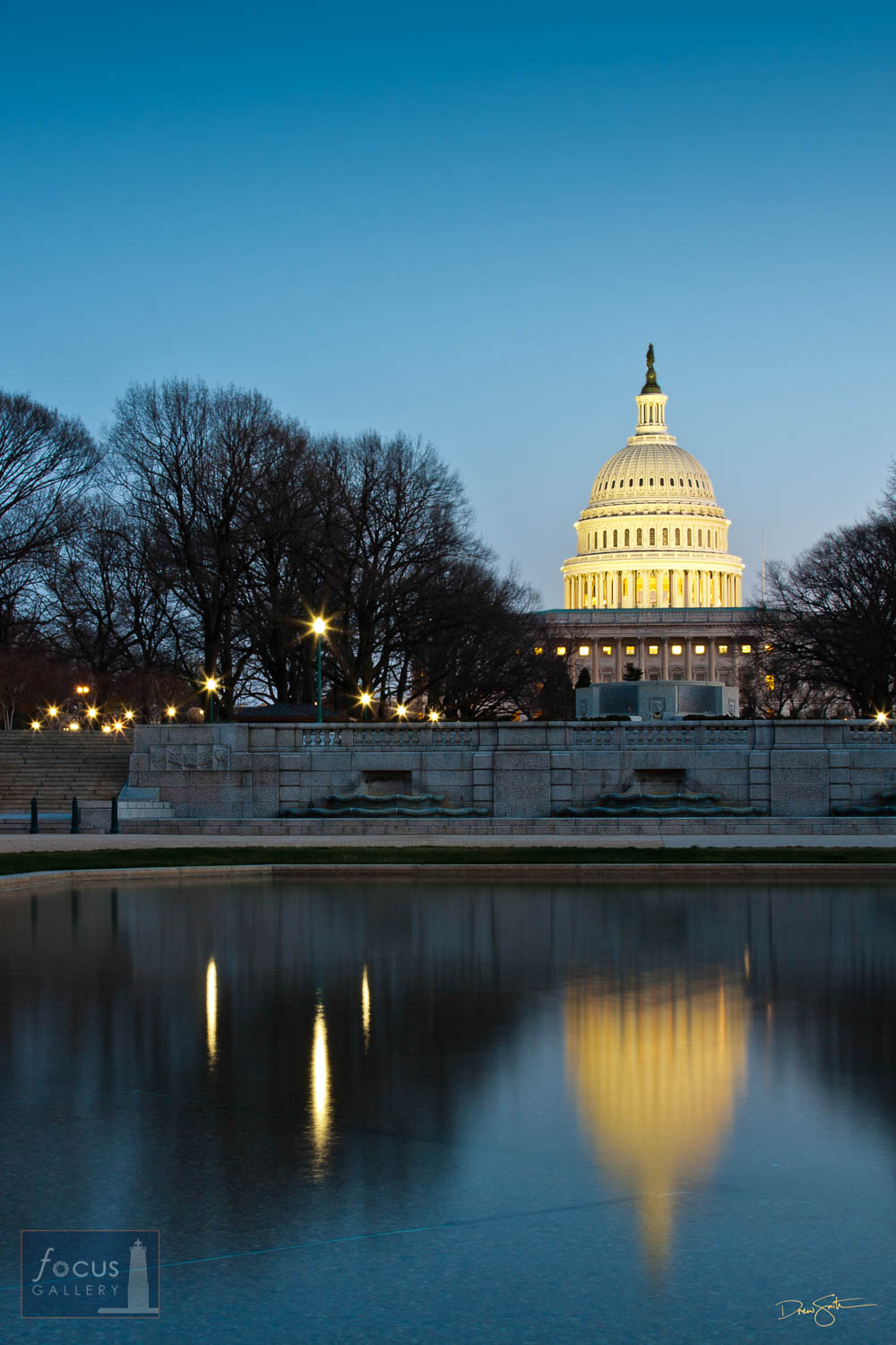 Capitol Reflection at Lower Senate Park | Washington, DC | Focus ...